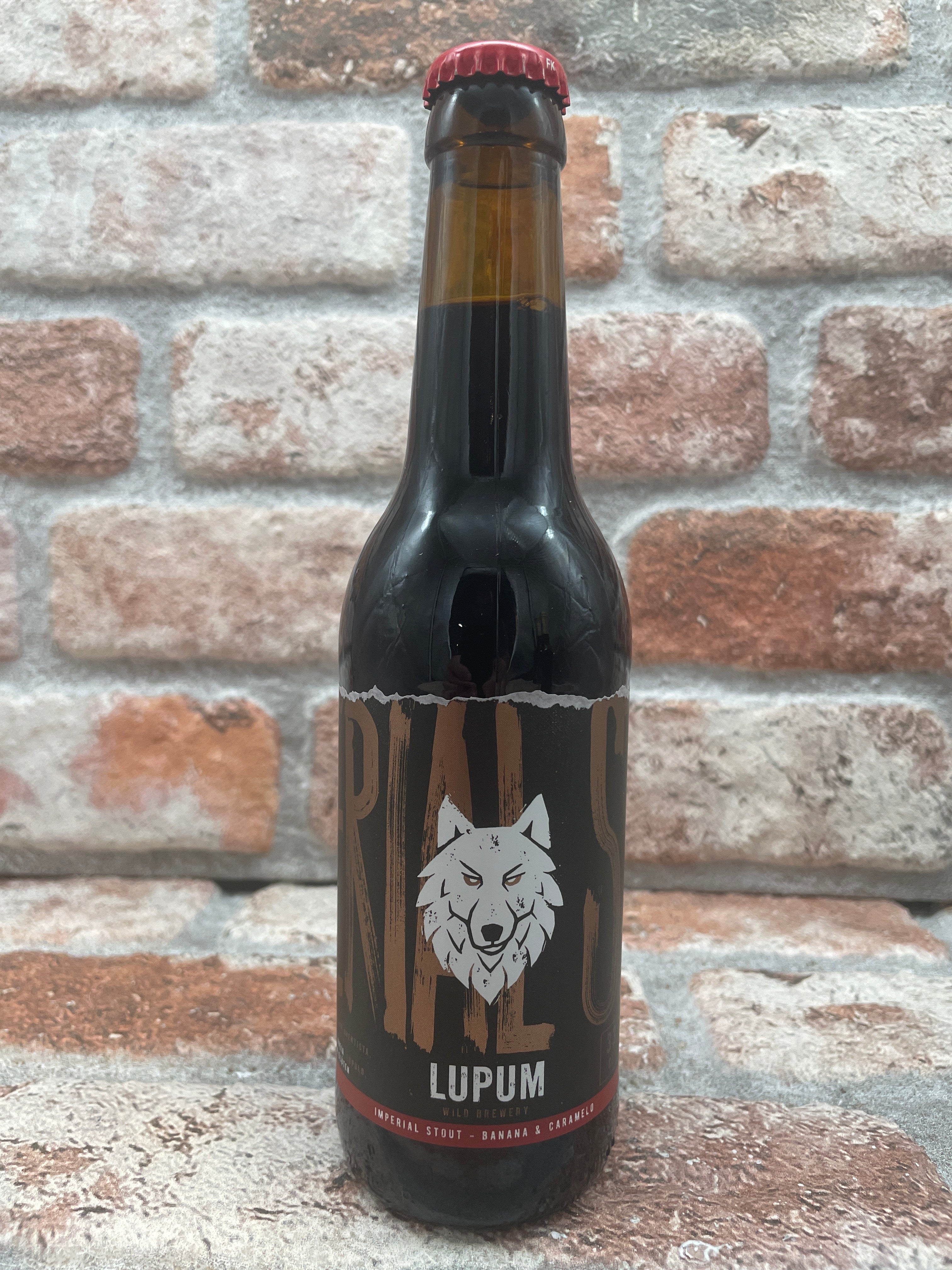Lupum Banana & Caramelo Stout bier - 33 CL – House Of Beers