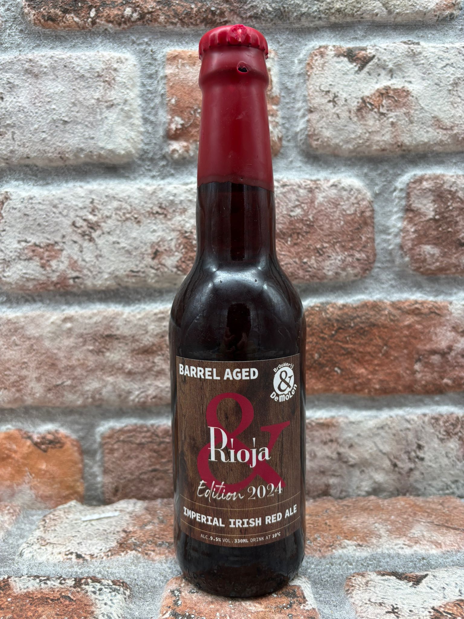 Brouwerij de Molen Rioja Edition 2024 Imperial Irish Red Ale 2024 bier ...